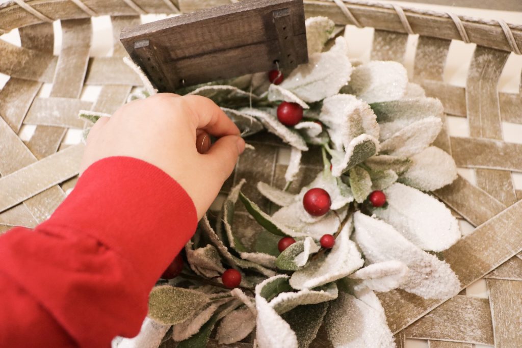 Tobacco Basket Christmas Wreath | Sugar Design Co